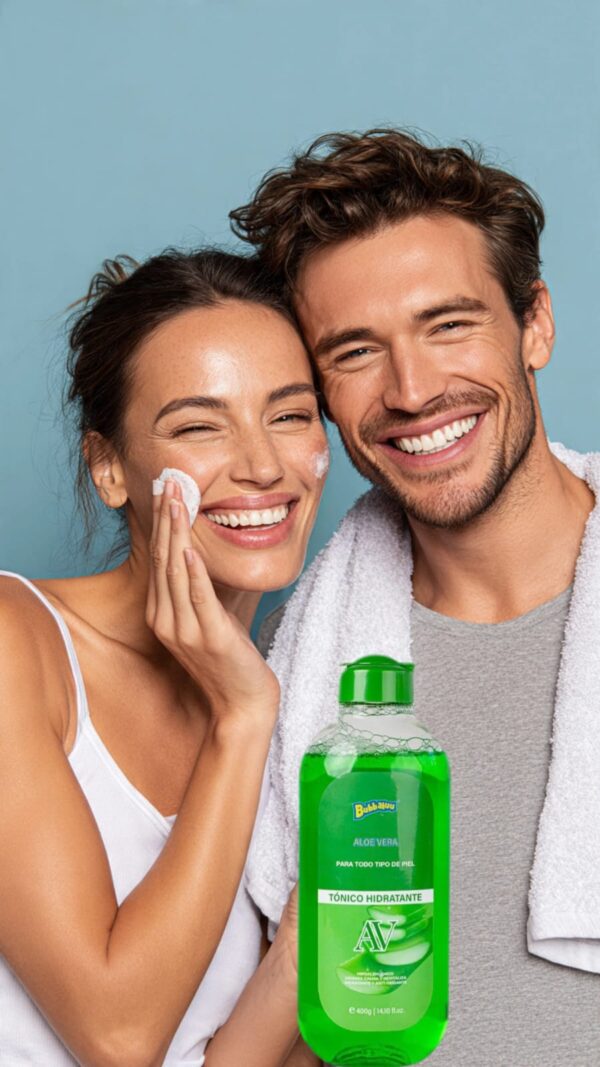 TONICO HIDRATANTE ALOE VERA 400gr – Dominga Distribuidora